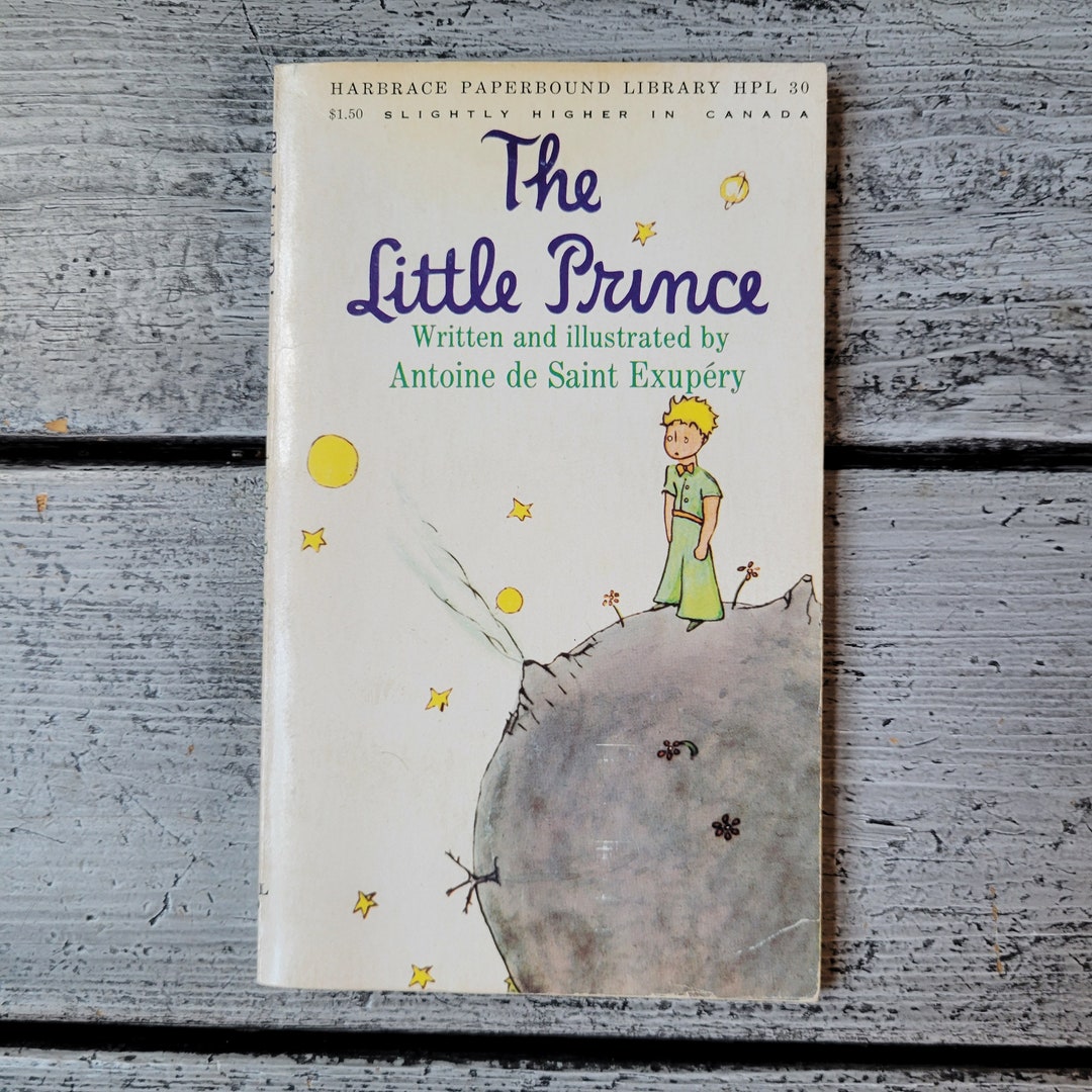 The Little Prince Book Vintage, Little Prince Paperback 1971, Vintage ...