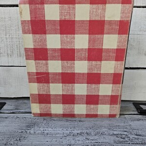 Better Homes and Gardens New Cookbook Vintage 1960's, Red White ...
