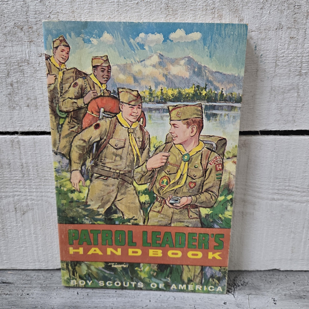 Patrol Leaders Handbook Boy Scouts of America 1968, Vintage BSA Patrol ...