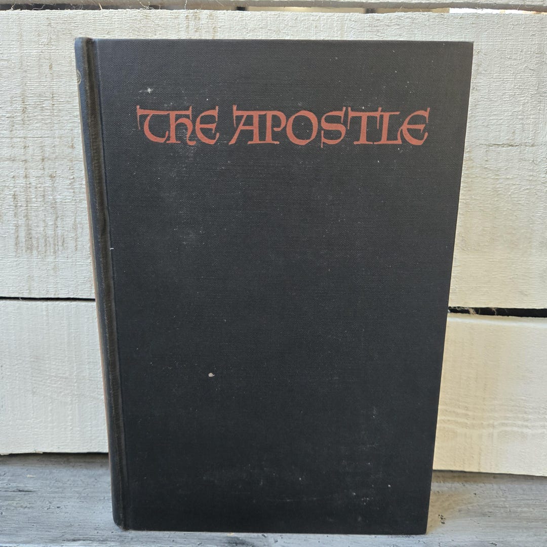 The Apostle Book by Sholem Asch 1943, Vintage Apostle Book, Vintage ...
