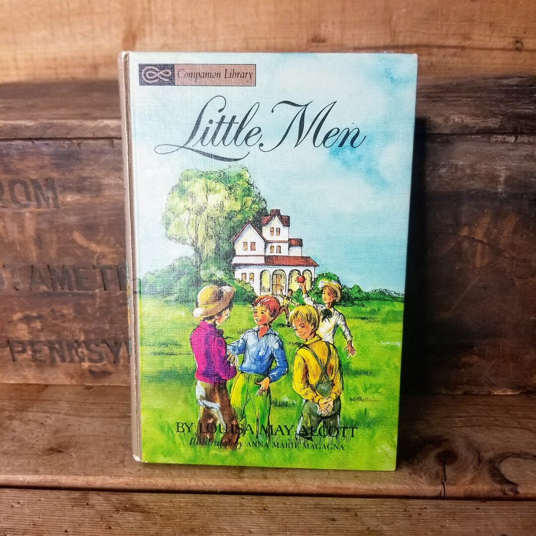 Little Men Book Vintage, Little Men by Louisa May Alcott, Vintage ...