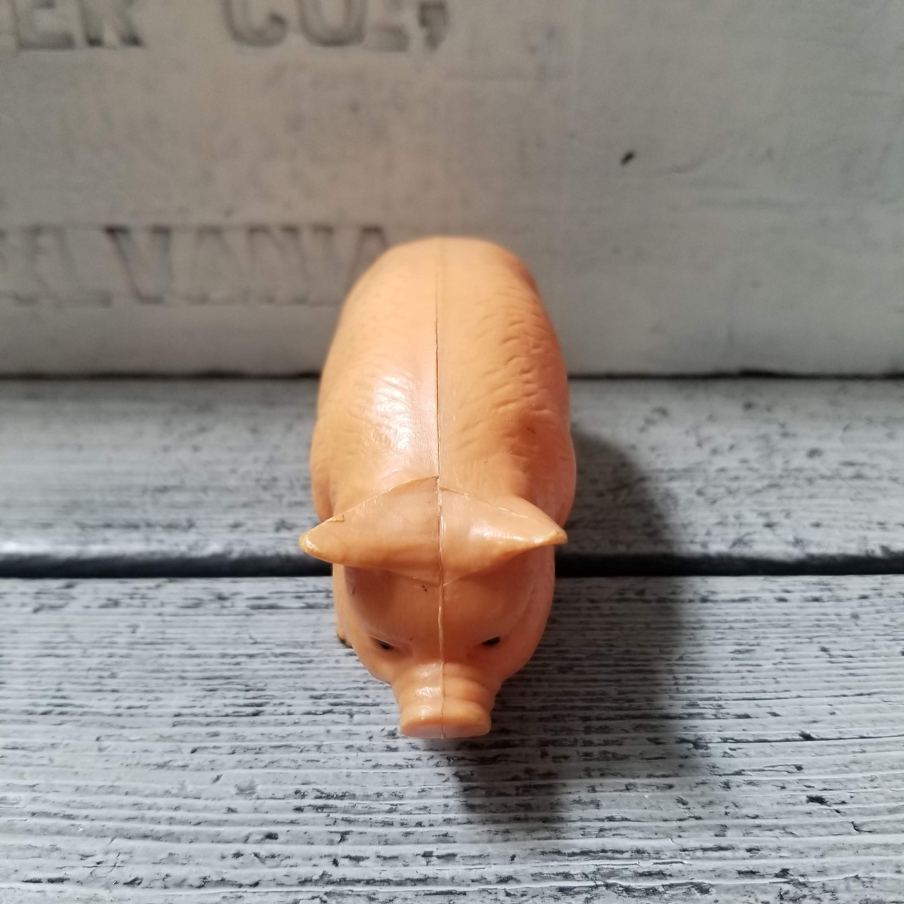 Vintage celluloid pig small plastic pig vintage pig figure | Etsy