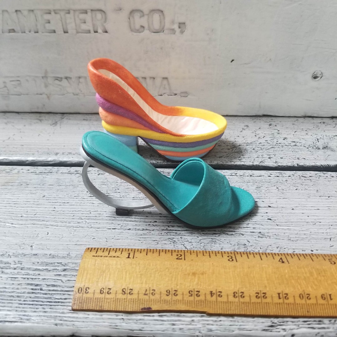 Mini Shoe Lot Vintage, Small Collectible Shoe Lot, Vintage Resin Shoes ...