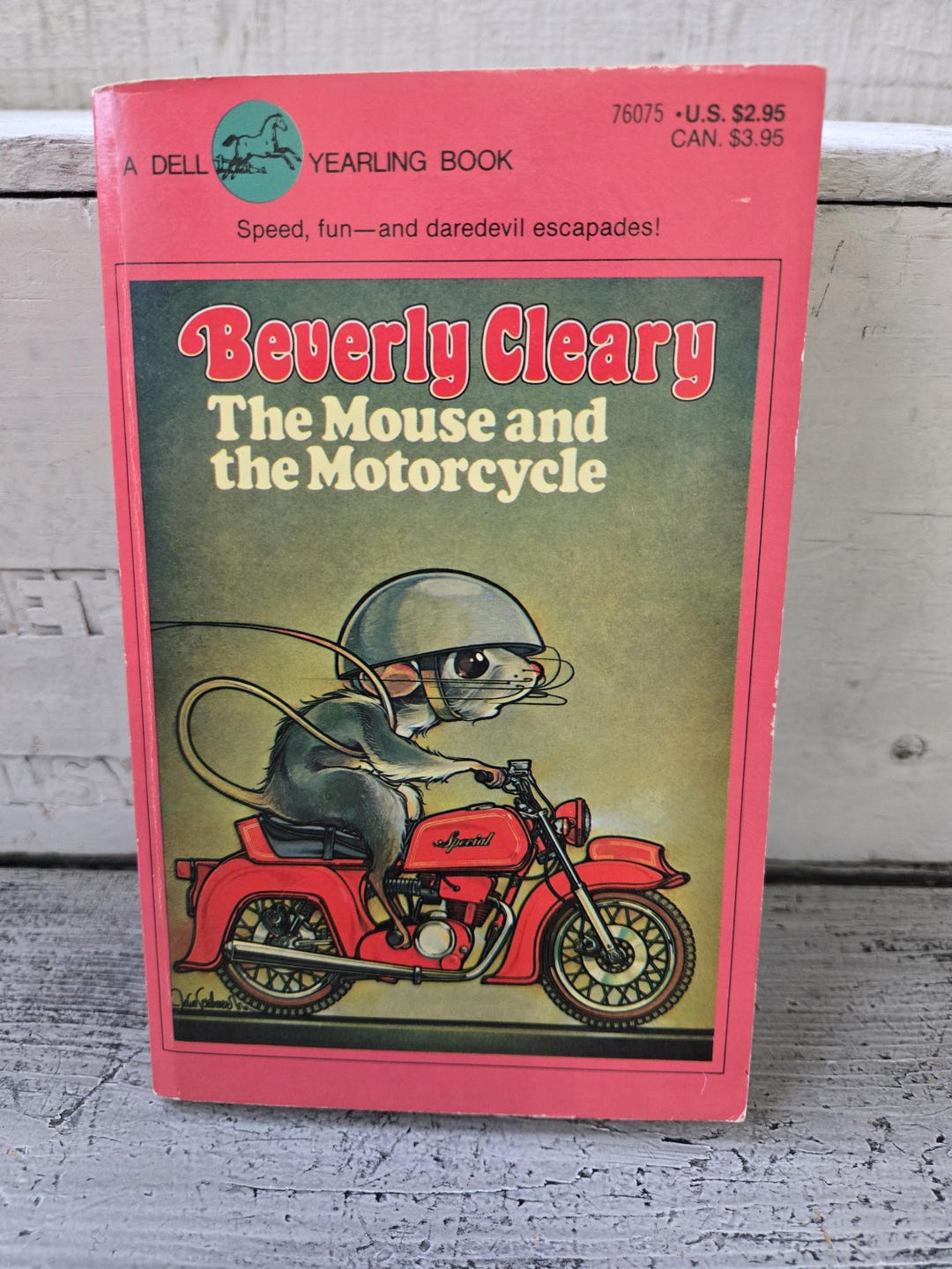 The Mouse and the Motorcycle Book by Beverly Cleary, Vintage Mouse and ...
