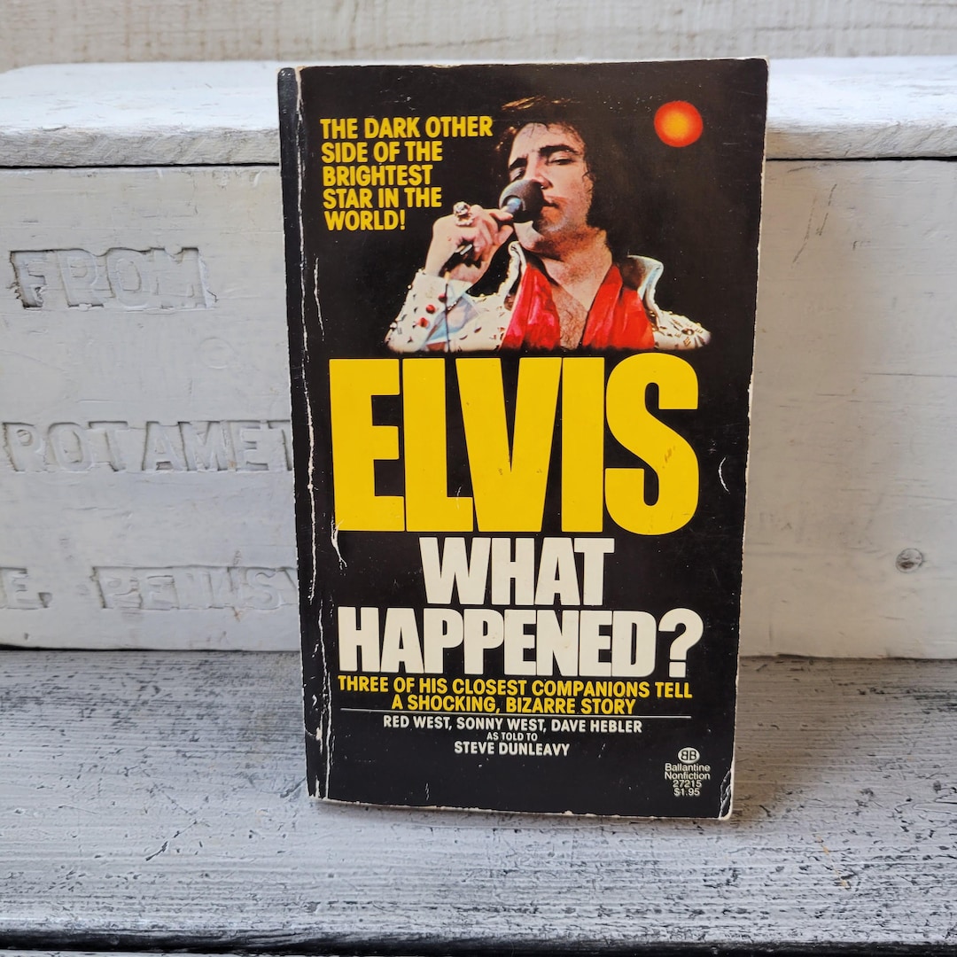Vintage Elvis Book, RARE Elvis Book First Edition, Rare Elvis Paperback ...
