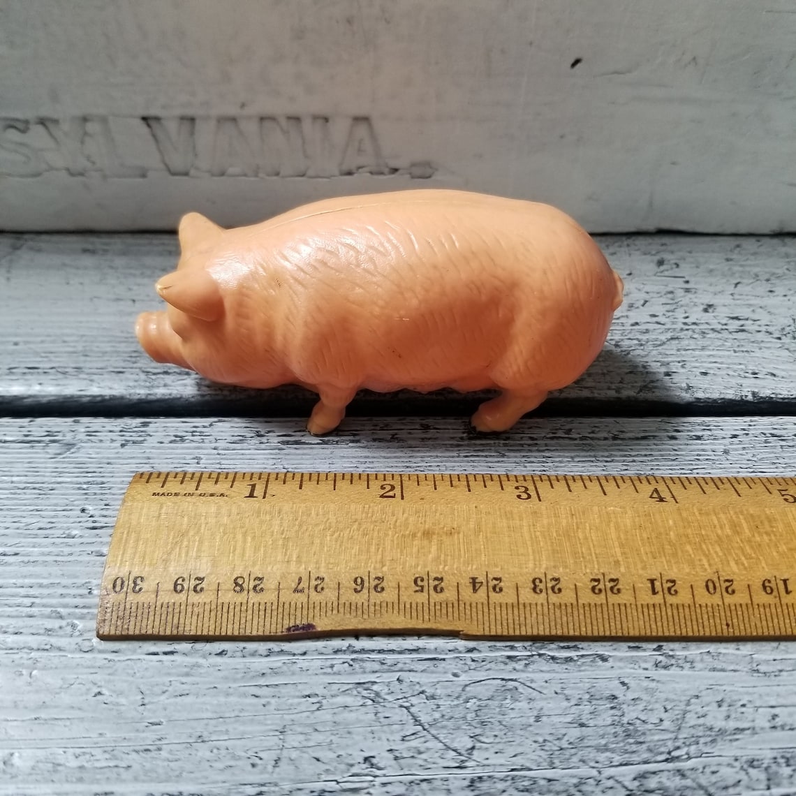 Vintage celluloid pig small plastic pig vintage pig figure | Etsy