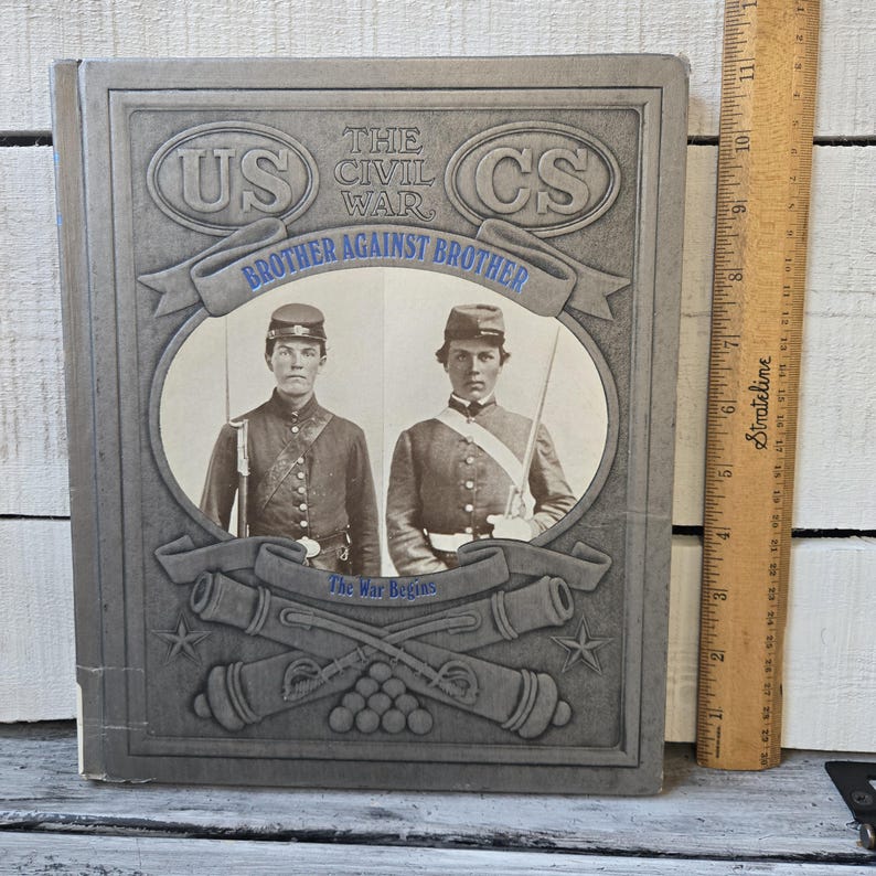The Civil War Brother Against Brother Book by William C. Davis 1983 ...
