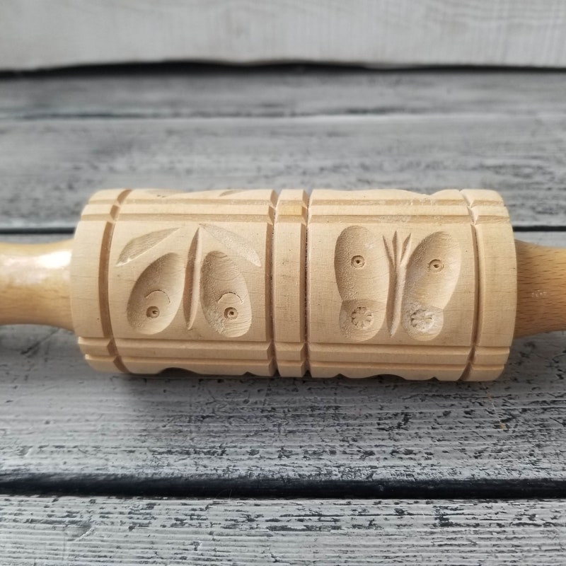 Embossed Rolling Pin - Etsy
