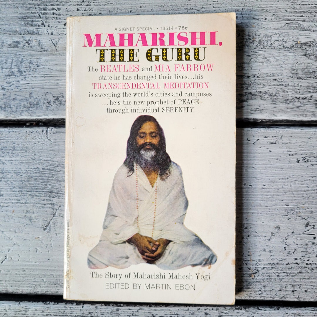 Maharishi the Guru Book, Transcendental Meditation Book, Martin Ebon ...