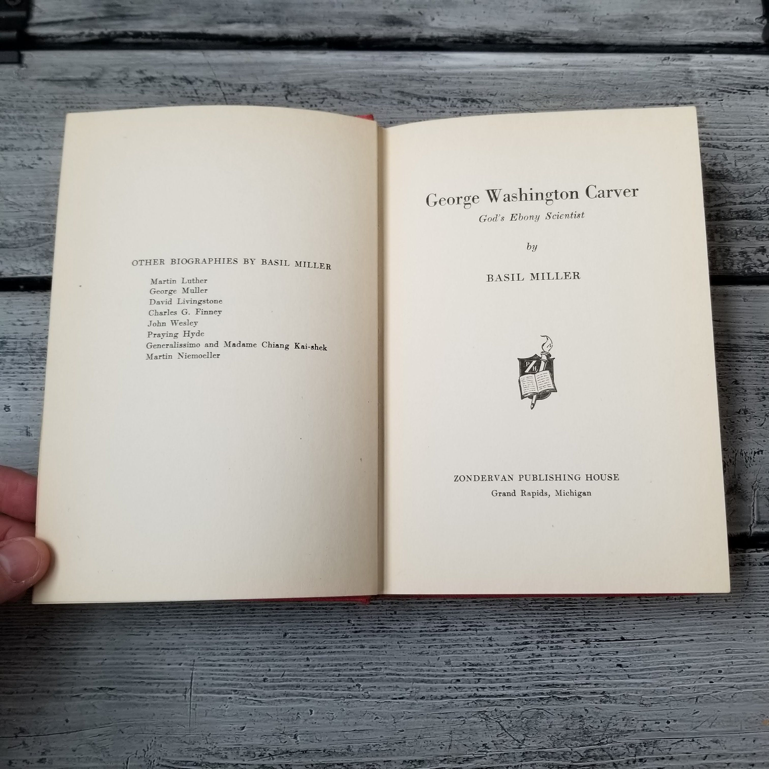 George Washington Carver book Basil Miller book vintage | Etsy