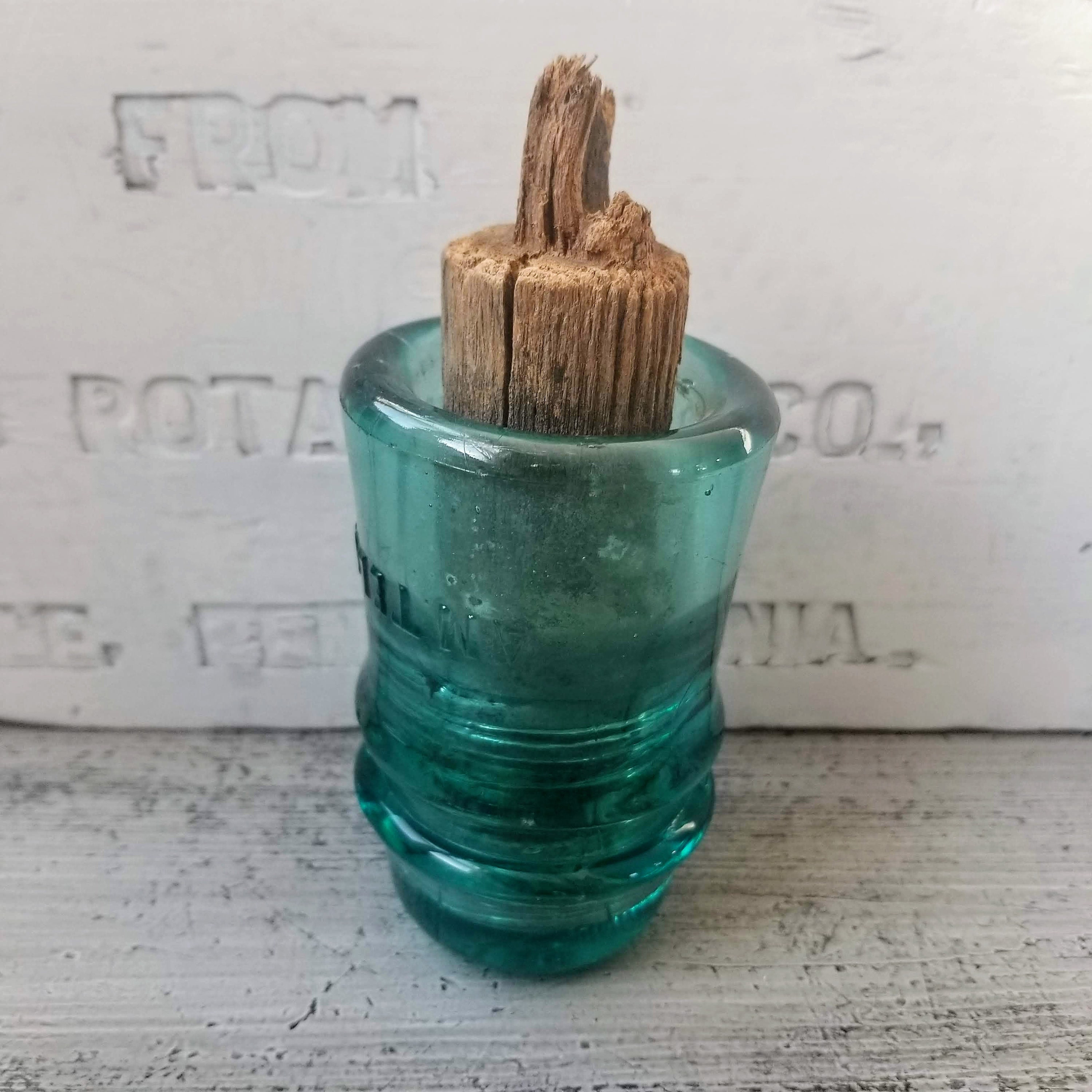 Glass Insulators Repurposed