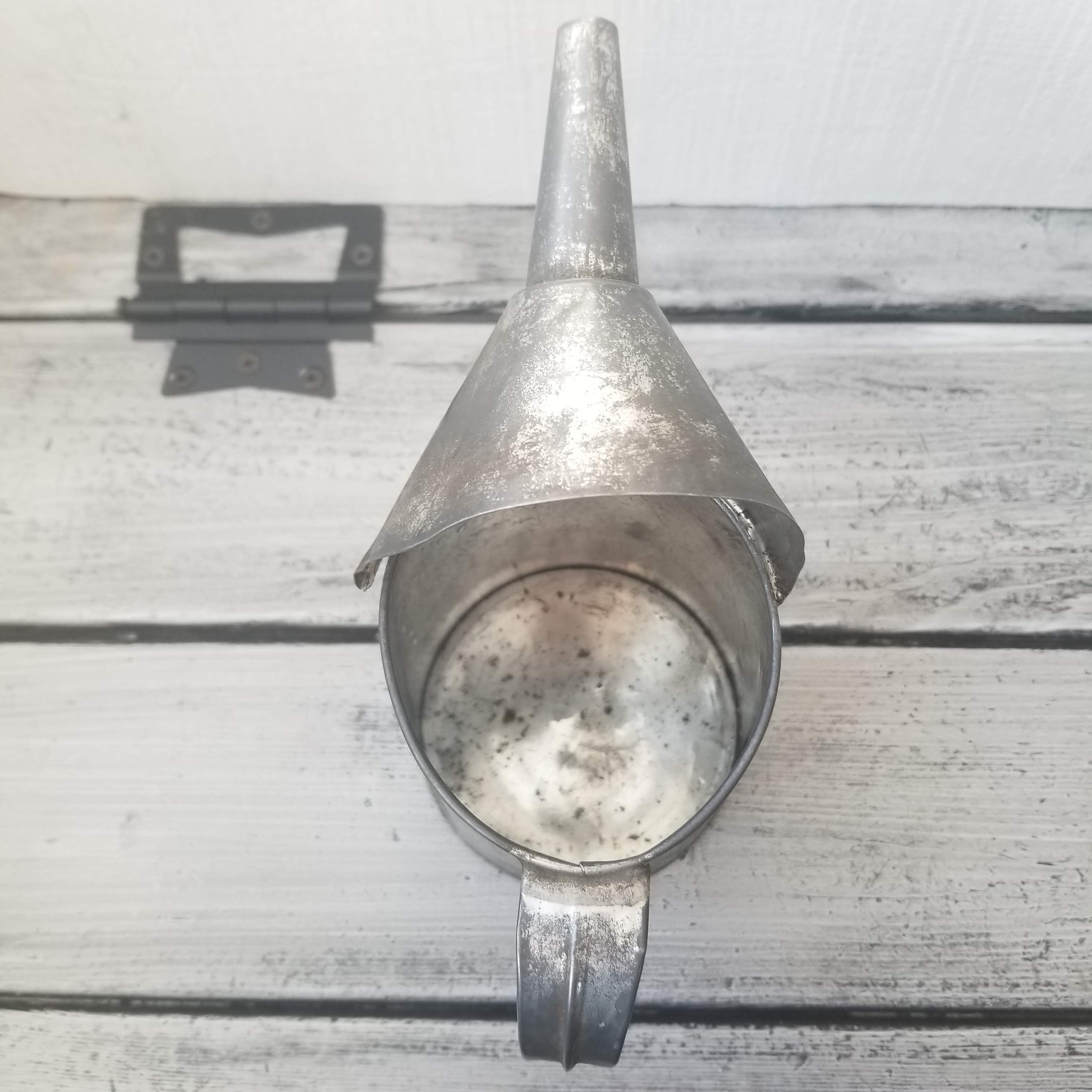 Oil Can Vintage, Oil Can With Spout, Handmade Oil Can, Farmhouse Vase ...