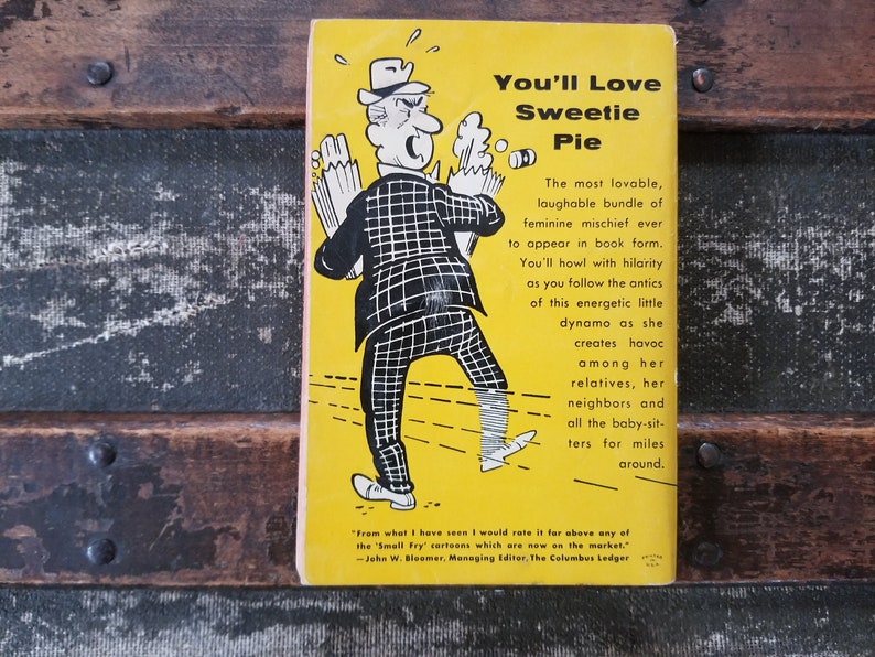 Sweetie Pie Book Nadine Seltzer Cartoon Vintage Comic - Etsy