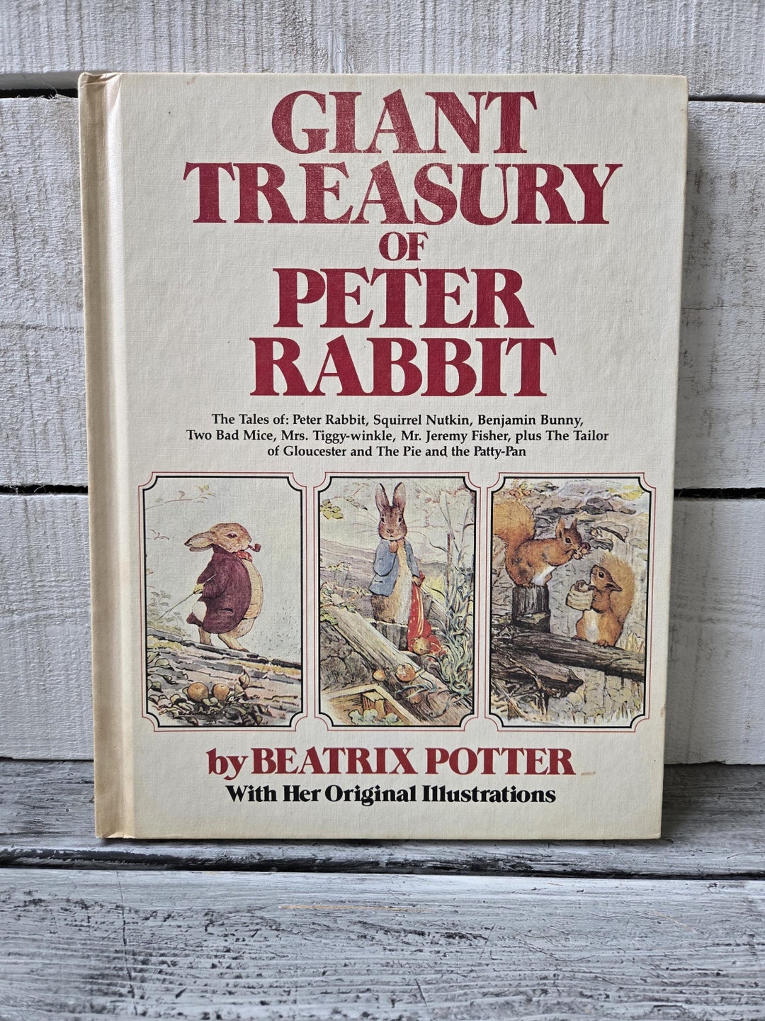 Giant Treasury of Peter Rabbit Vintage, Beatrix Potter Book, Vintage ...