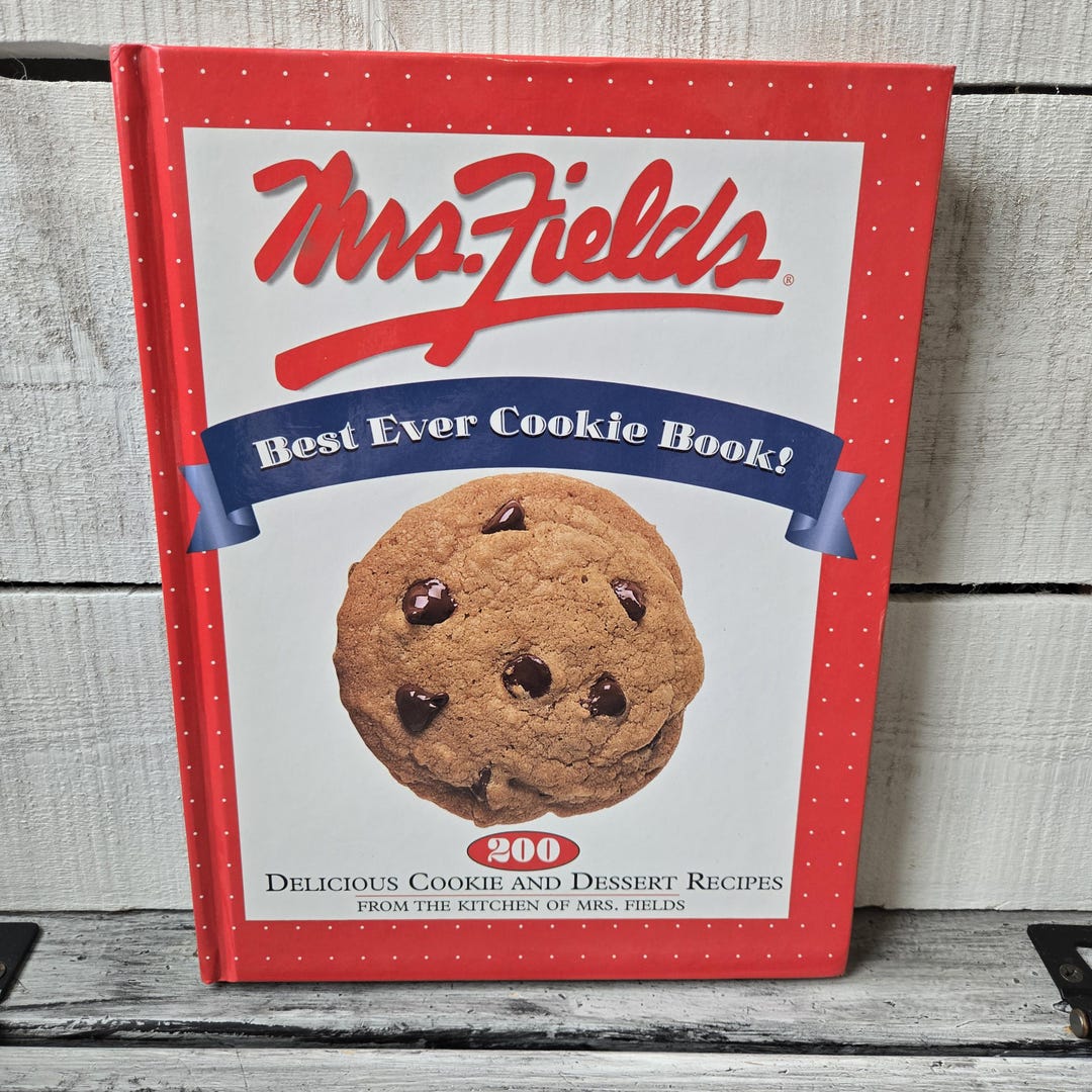 Mrs. Fields Best Ever Cookie Book Vintage, 1997 Cookie Book, 1990's ...