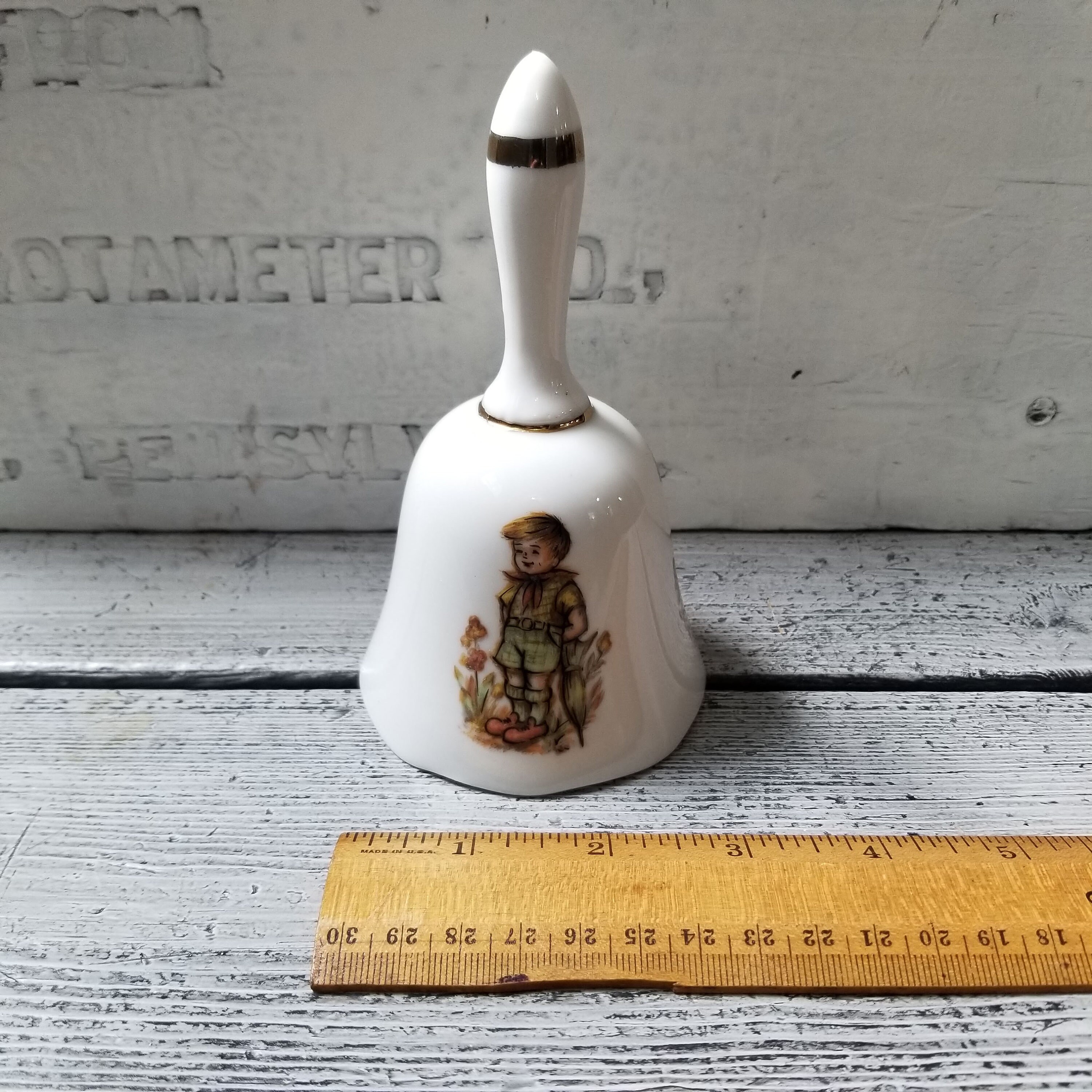 Vintage Little Boy Bell Vintage Ceramic Bell Bell Collector - Etsy UK