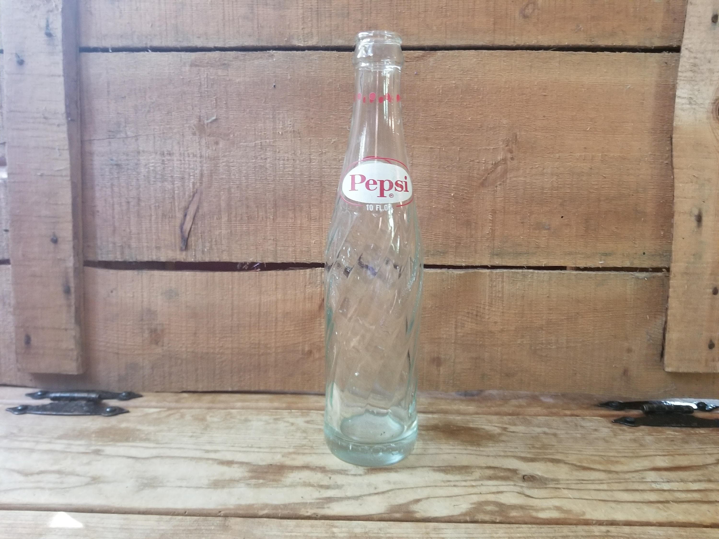 Pepsi Bottle Swirl Vintage, Red Dots Pepsi Bottle, Rare Pepsi Bottle ...