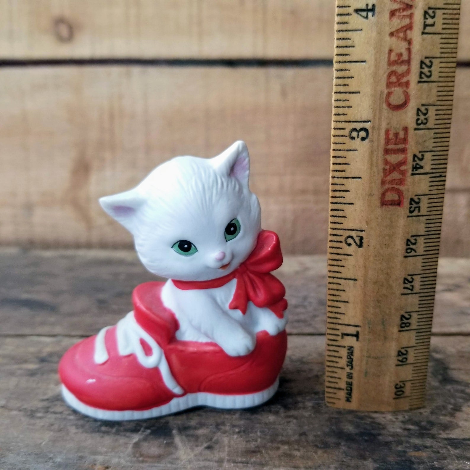 Lefton Porcelain Cat Vintage, Lefton Christmas Cat, Vintage Lefton Cat ...