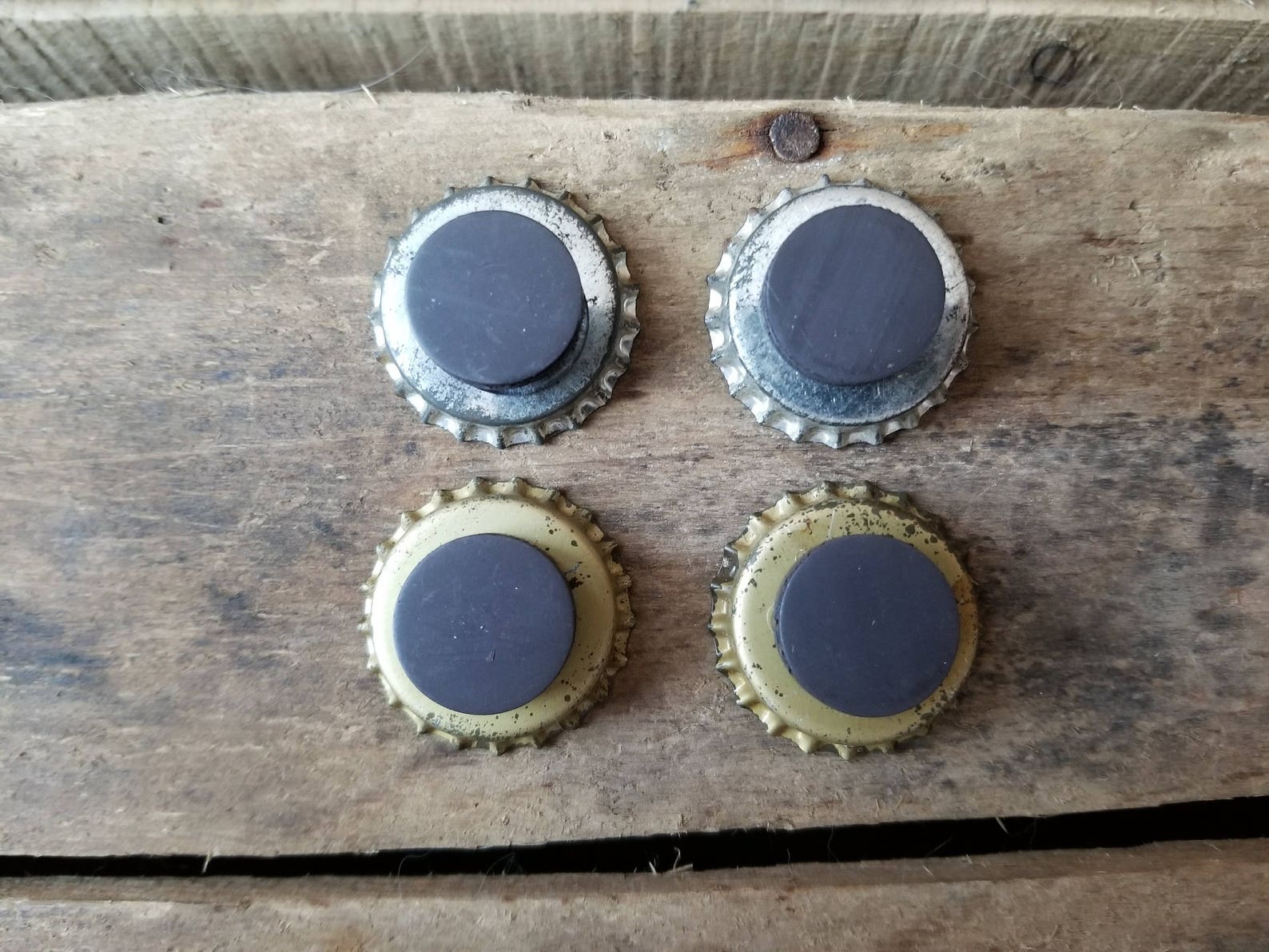 French Book Page Magnets Set of 4 Shabby Chic Book Magnets - Etsy