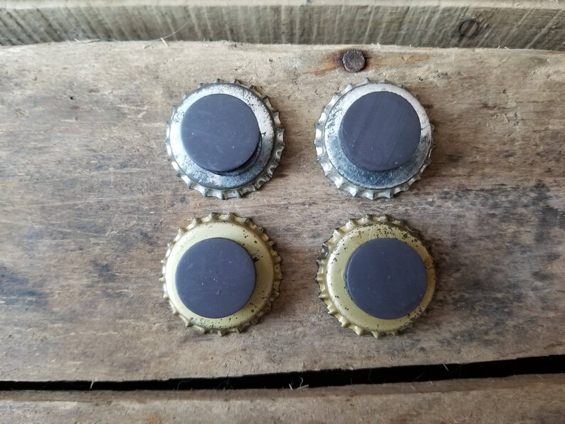 French Book Page Magnets Set of 4 Shabby Chic Book Magnets - Etsy