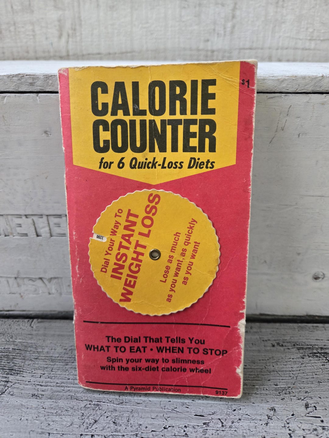 Vintage Calorie Counter by William I. Kaufman, 1960's Calorie Counter ...
