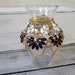 Jeweled Vase, Bejeweled Glass Vase, Vintage Jewelry Vase, Cleopatra ...