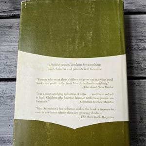 Vintage Poetry Book, Time for Poetry by May Hill Arbuthnot, Time for ...
