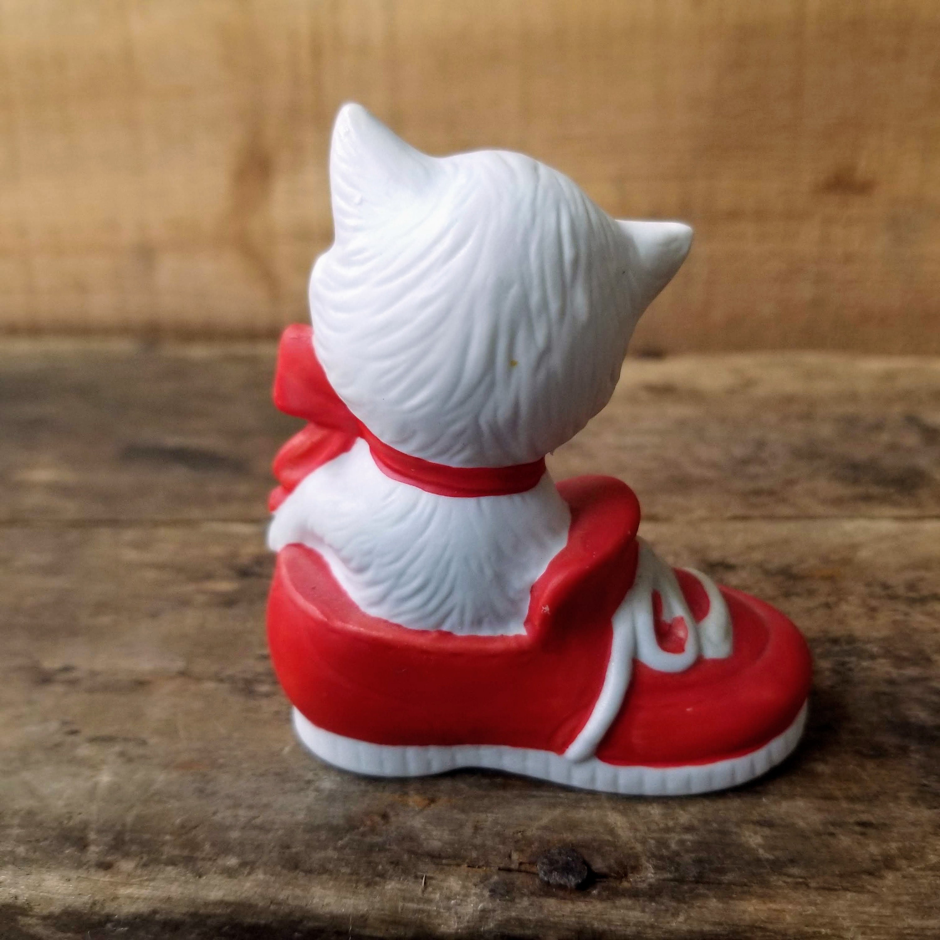 Lefton Porcelain Cat Vintage, Lefton Christmas Cat, Vintage Lefton Cat ...