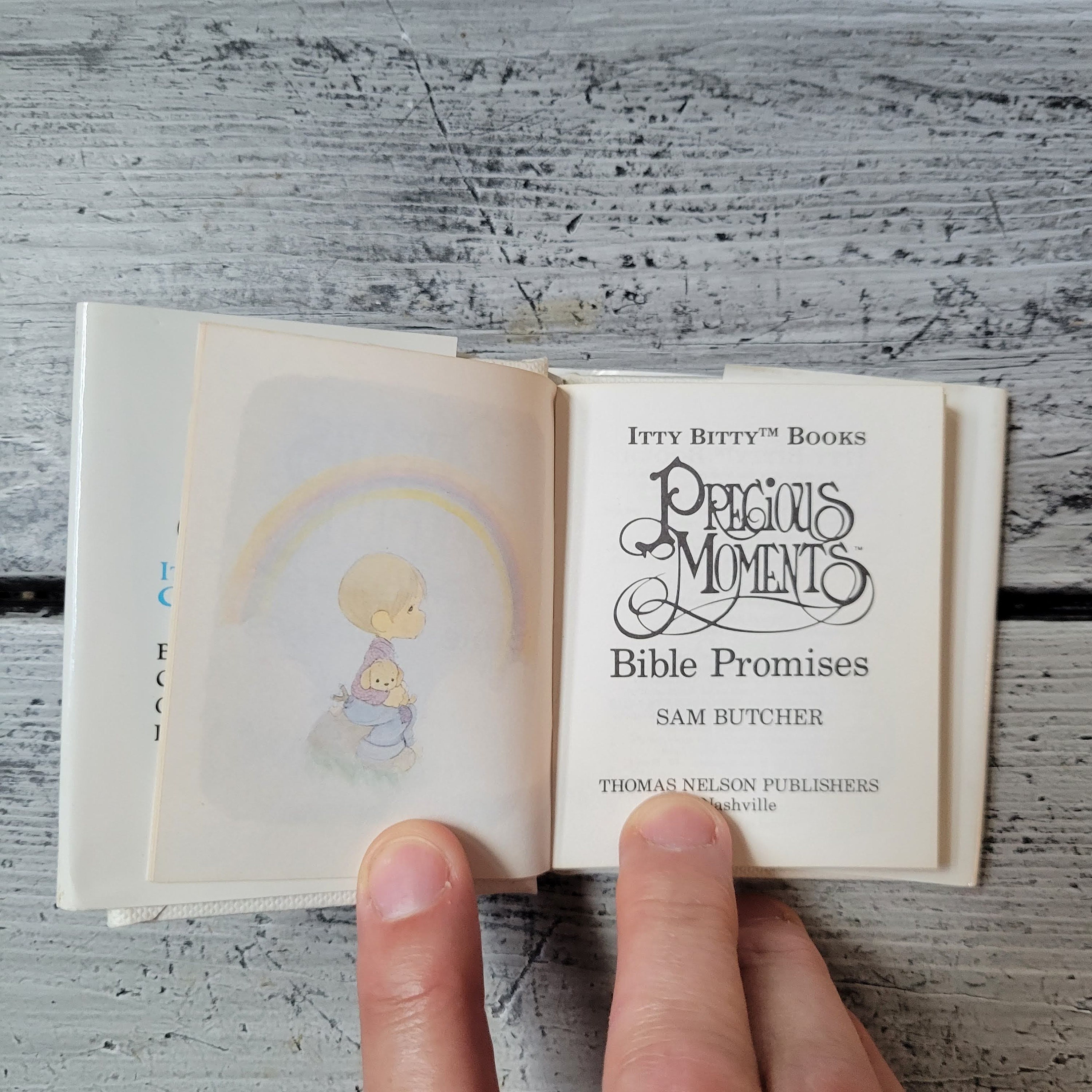 Precious Moments Book Vintage Precious Moments Itty Bitty - Etsy