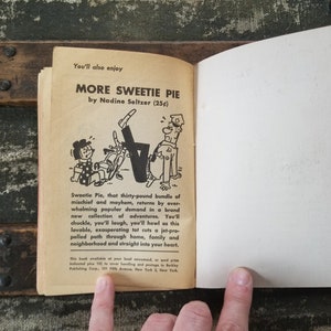 Sweetie Pie Book, Nadine Seltzer Cartoon, Vintage Comic Paperback ...