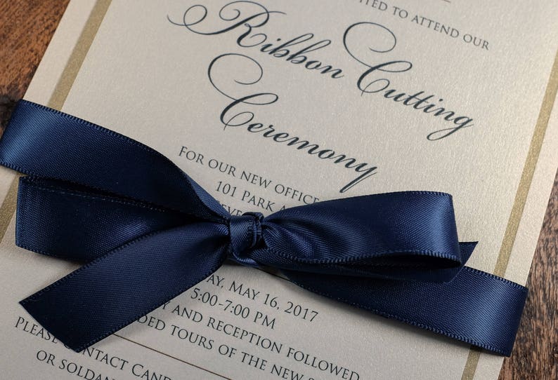 Ribbon Cutting Ceremony Invitation, Ribbon Ceremony Invitation ...