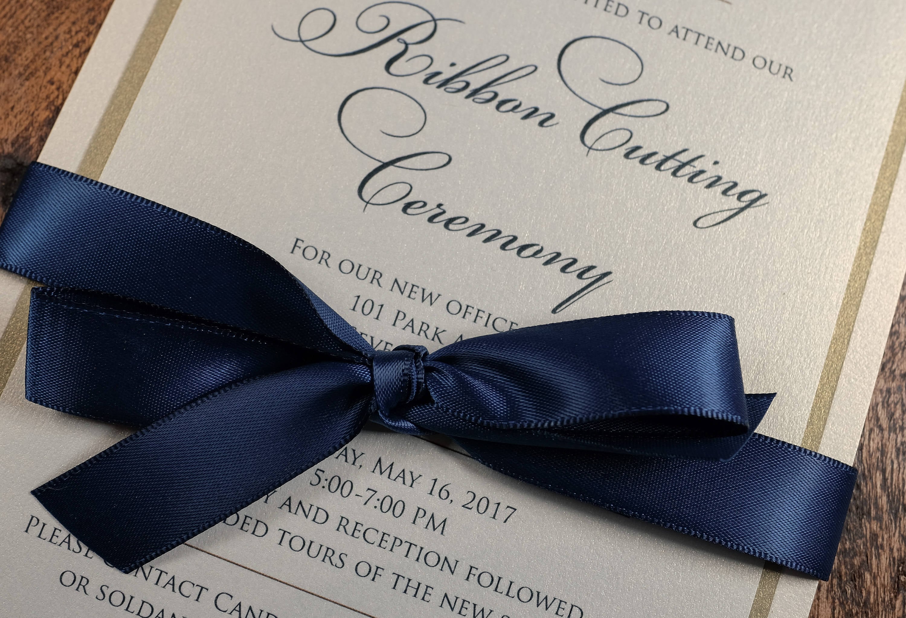 Ribbon Cutting Ceremony Invitation Ribbon Ceremony | Etsy