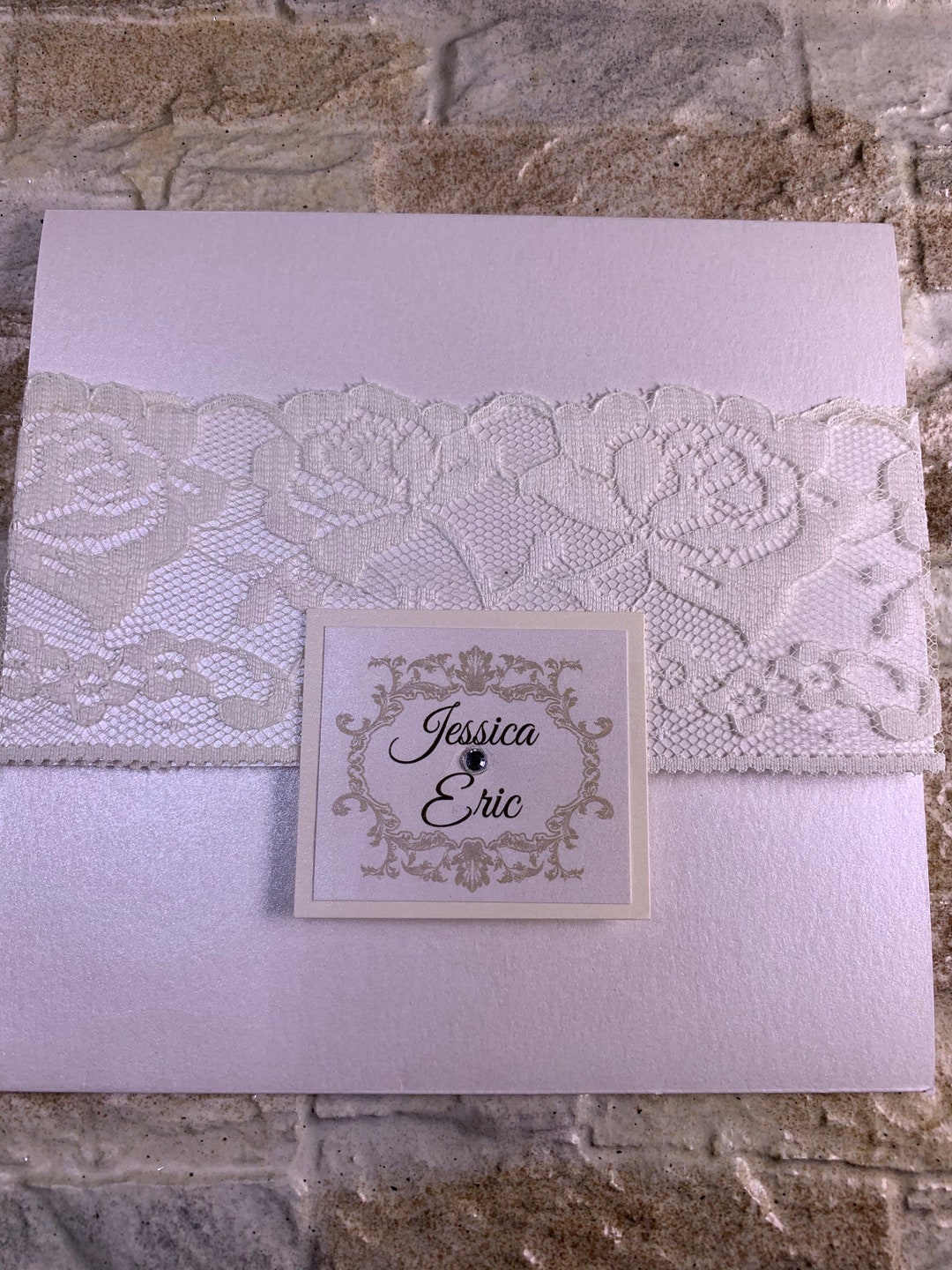 Lace Wedding Invitation, Lace Invitations, Lace Wedding Invitations ...
