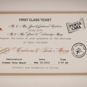 Destination Wedding Invitation, Destination Wedding Invitations ...