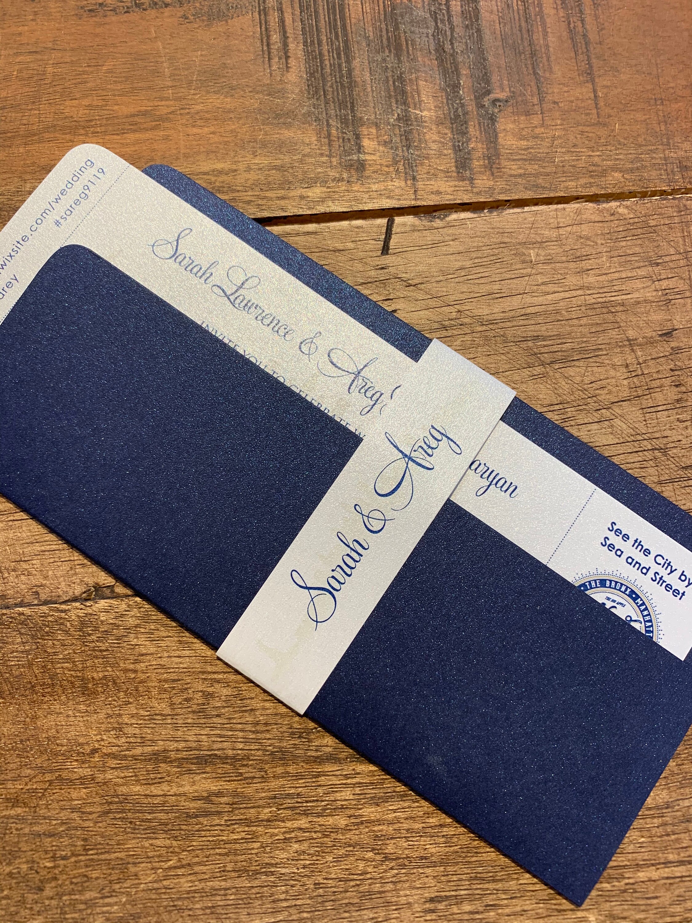 New York Travel Invitation New York Boarding Pass Invitation | Etsy