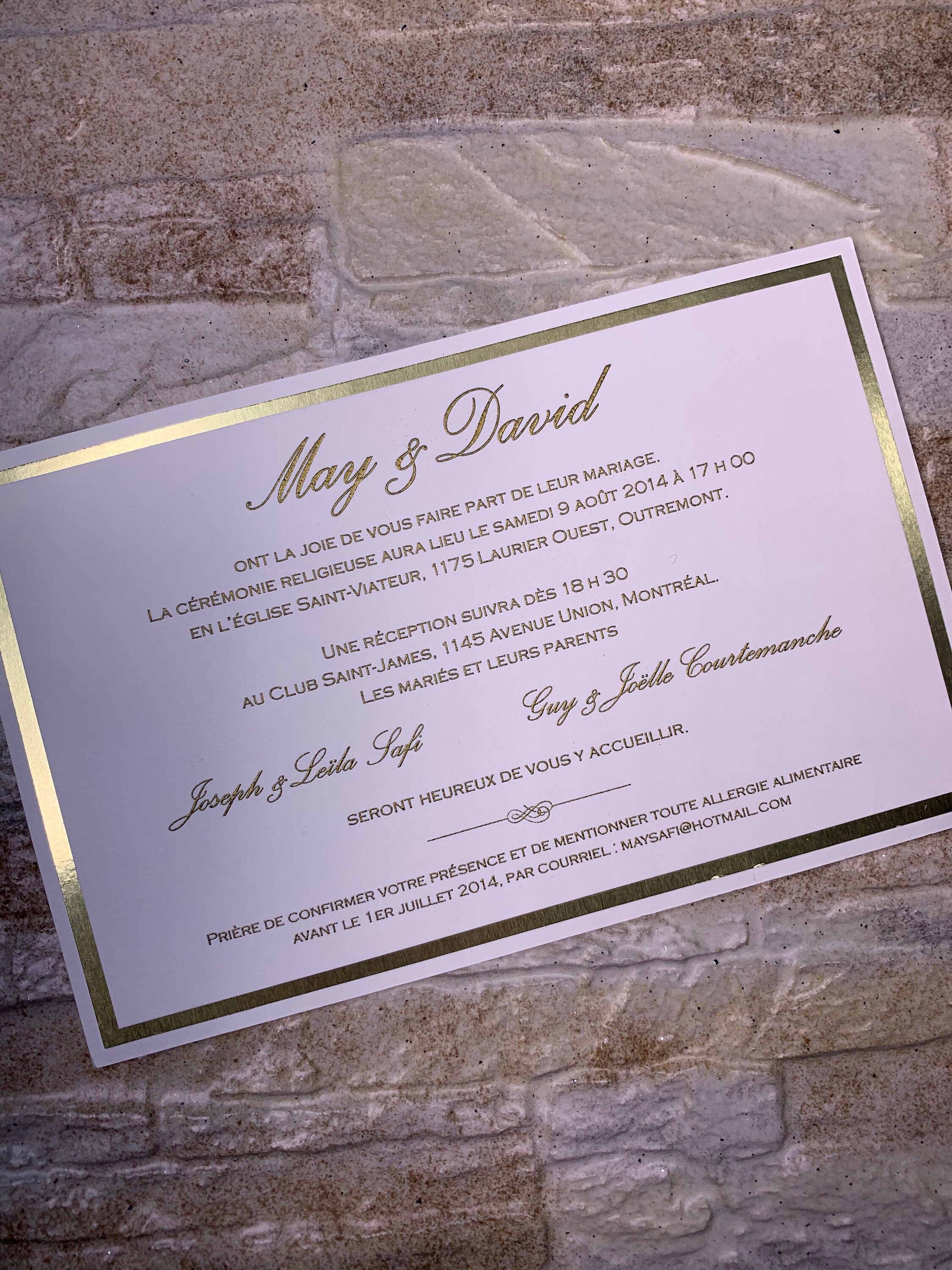 Elegant gold Wedding Invitation elegant Gold Invitation Gold | Etsy