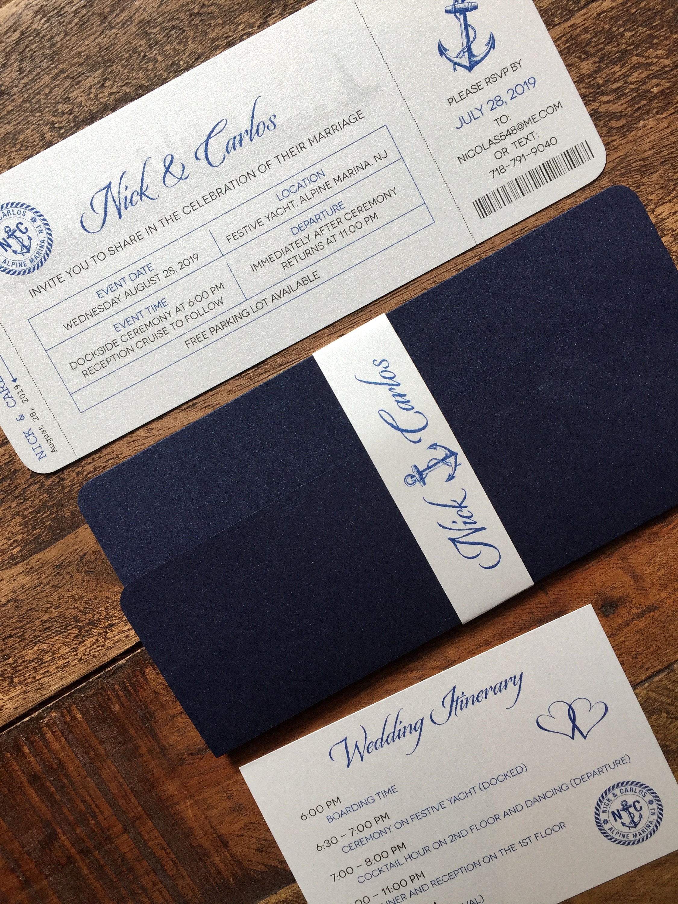 New York Travel Invitation New York Boarding Pass Invitation - Etsy