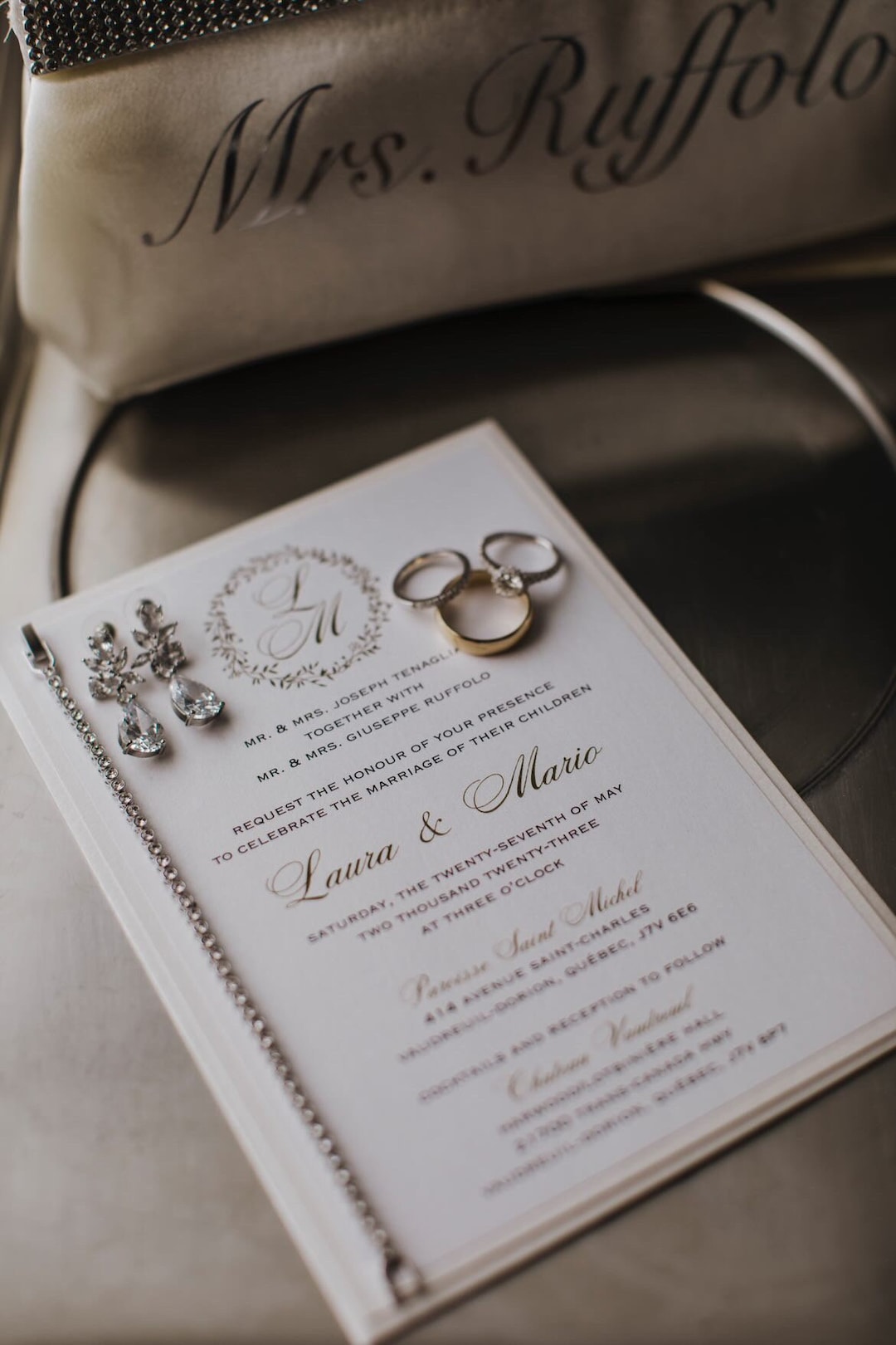 Wedding Invitation, Invitation, White Wedding Invitations, Traditional ...