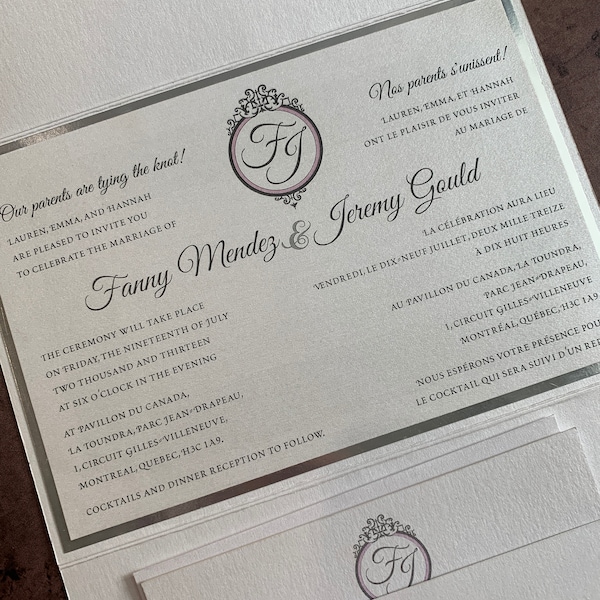 French Invitation - Etsy