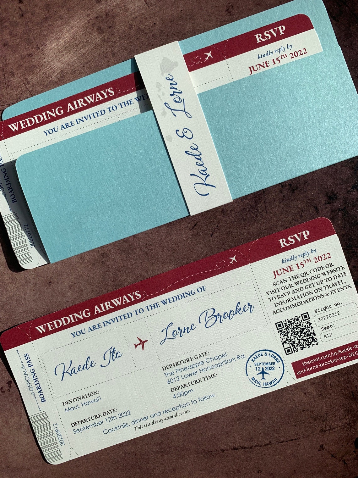 Airplane Invitation, Airplane Wedding Invitation, Airplane Invitations ...