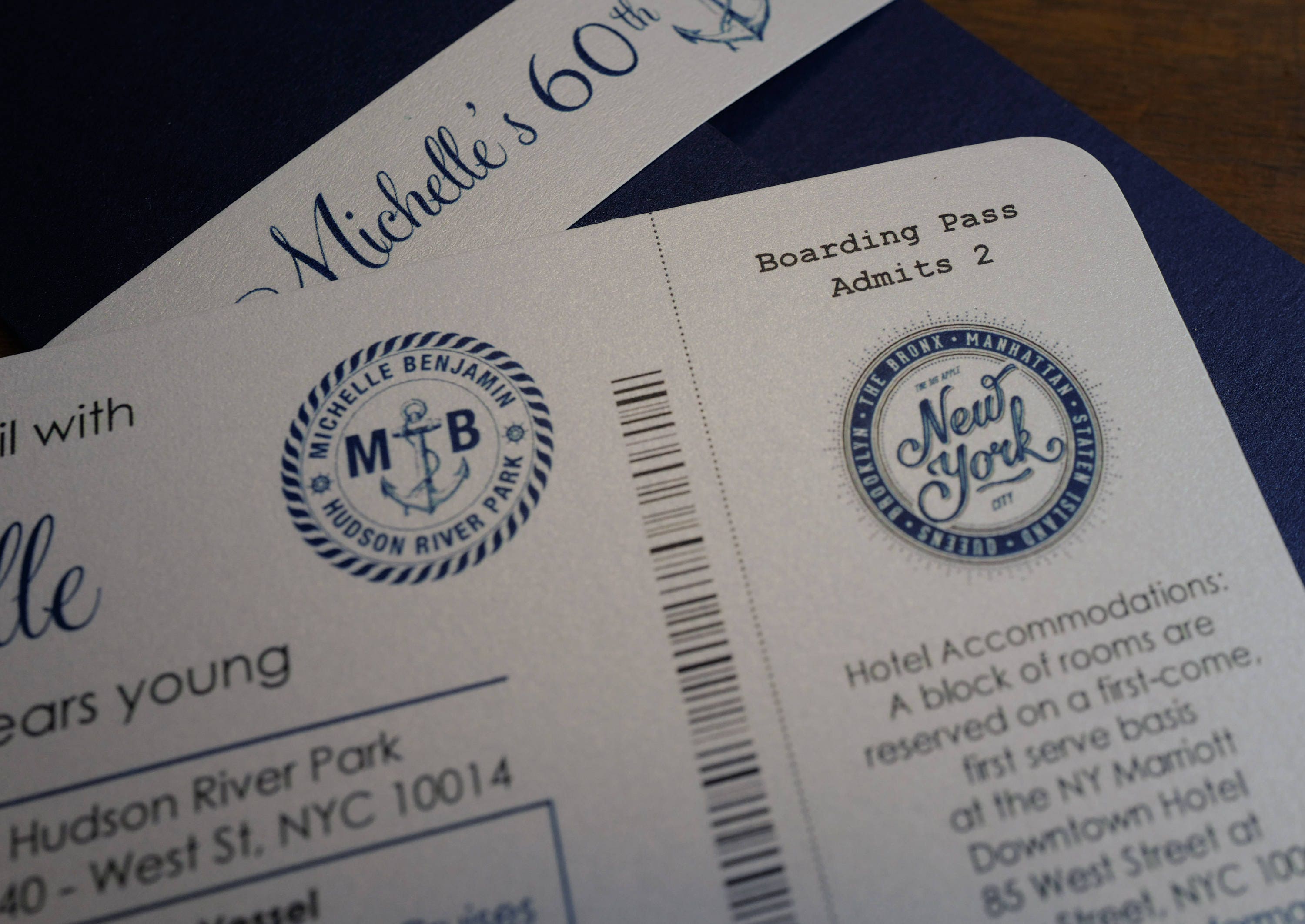 New York Travel Invitation New York Boarding Pass Invitation | Etsy