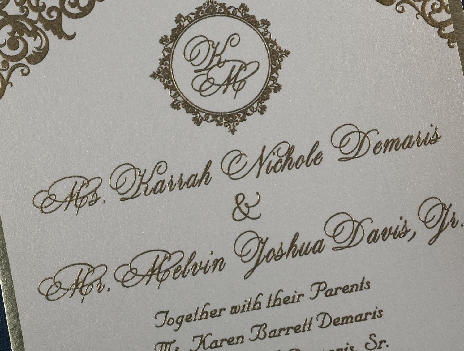 Royal Wedding Invitation Royal Invitation Luxurious Wedding - Etsy