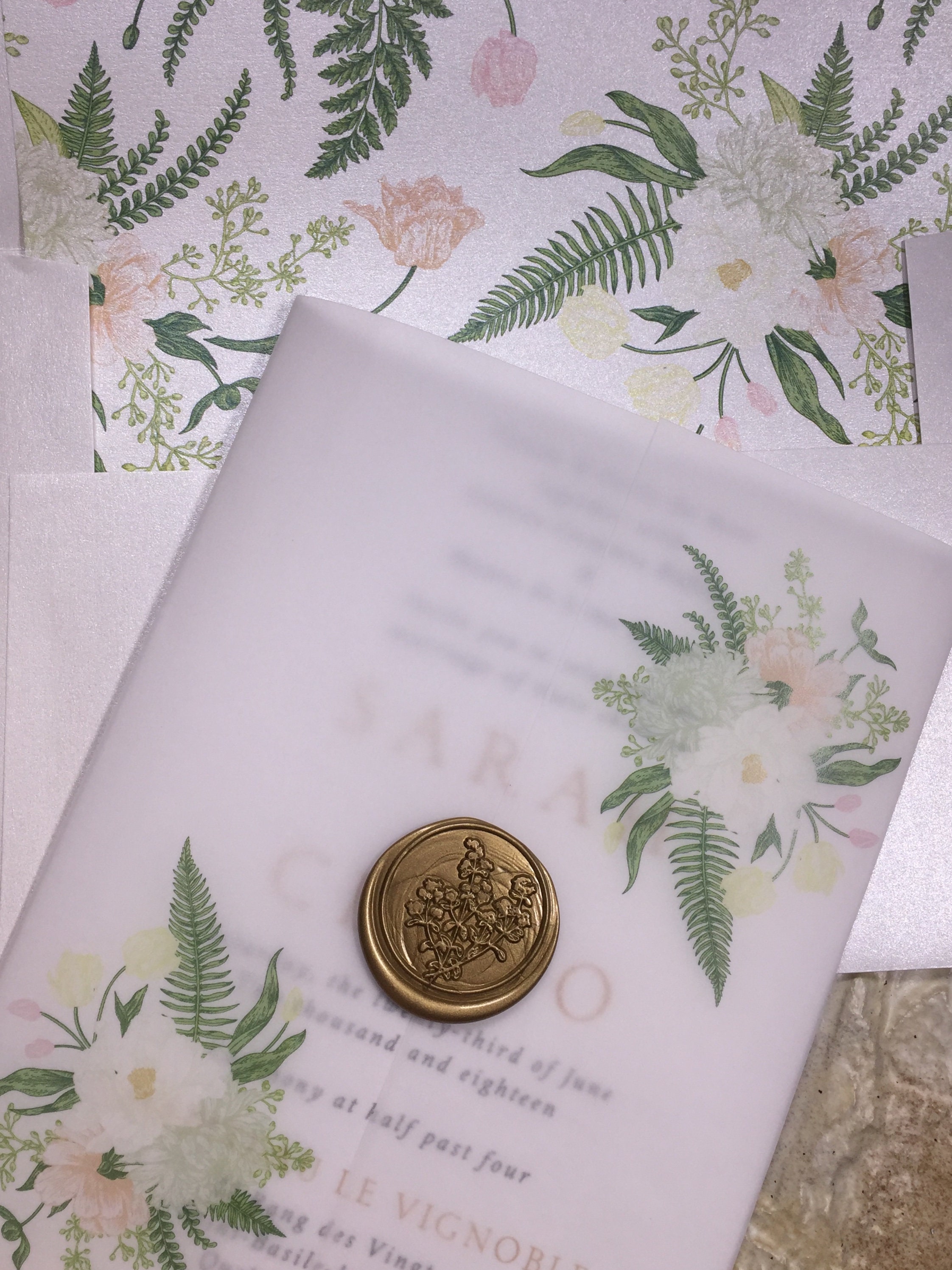 Wax Seal Wedding Invitation Wax Seal Invitations Wax Seal - Etsy