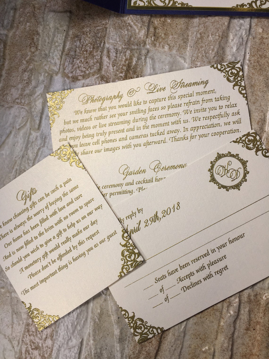 Royal Wedding Invitation Royal Invitation Luxurious Wedding - Etsy