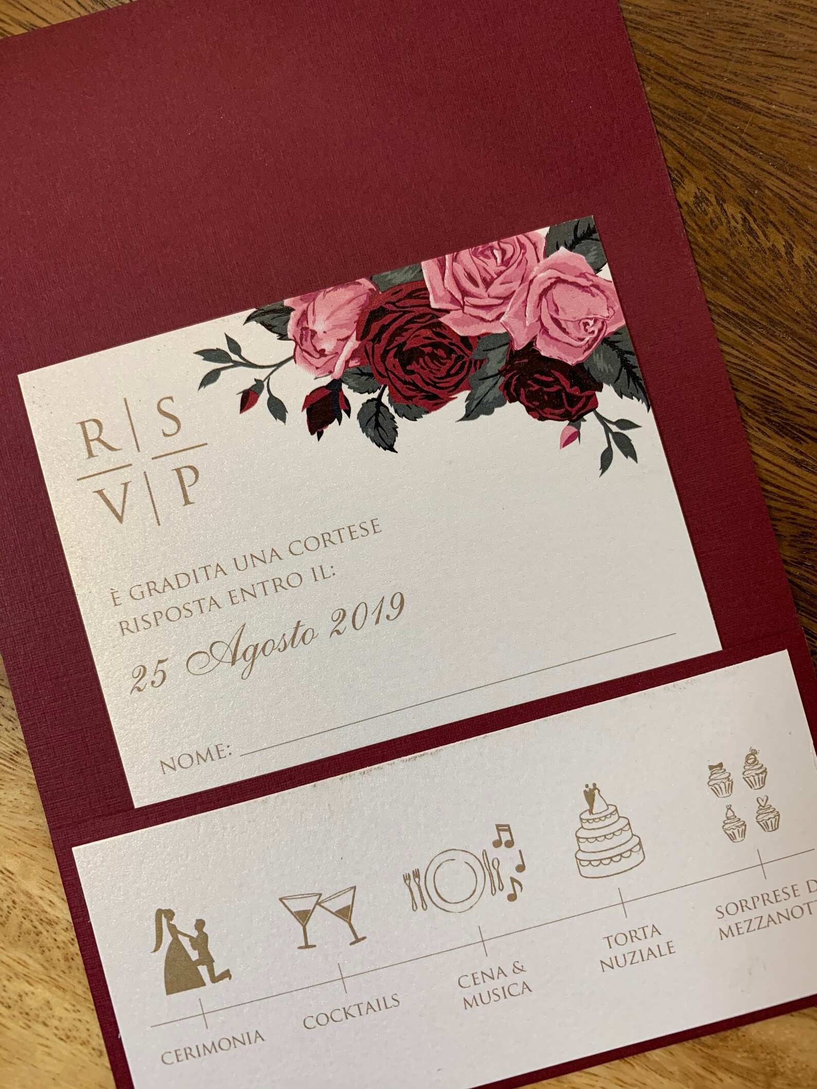 Burgundy Wedding Invitation Burgundy Wedding Invitations | Etsy