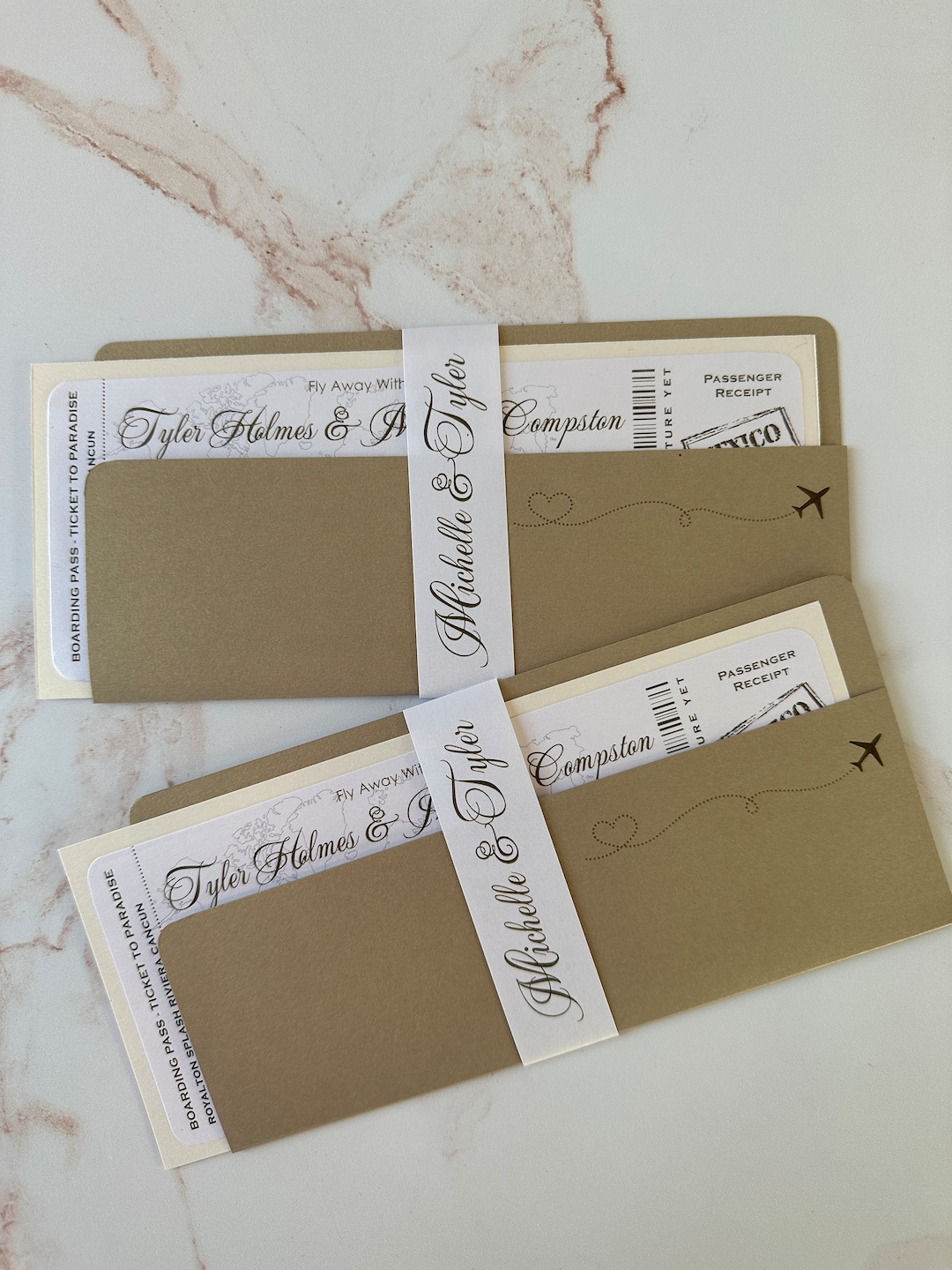 World Map Boarding Pass, Boarding Pass Invitation, Travel Wedding ...