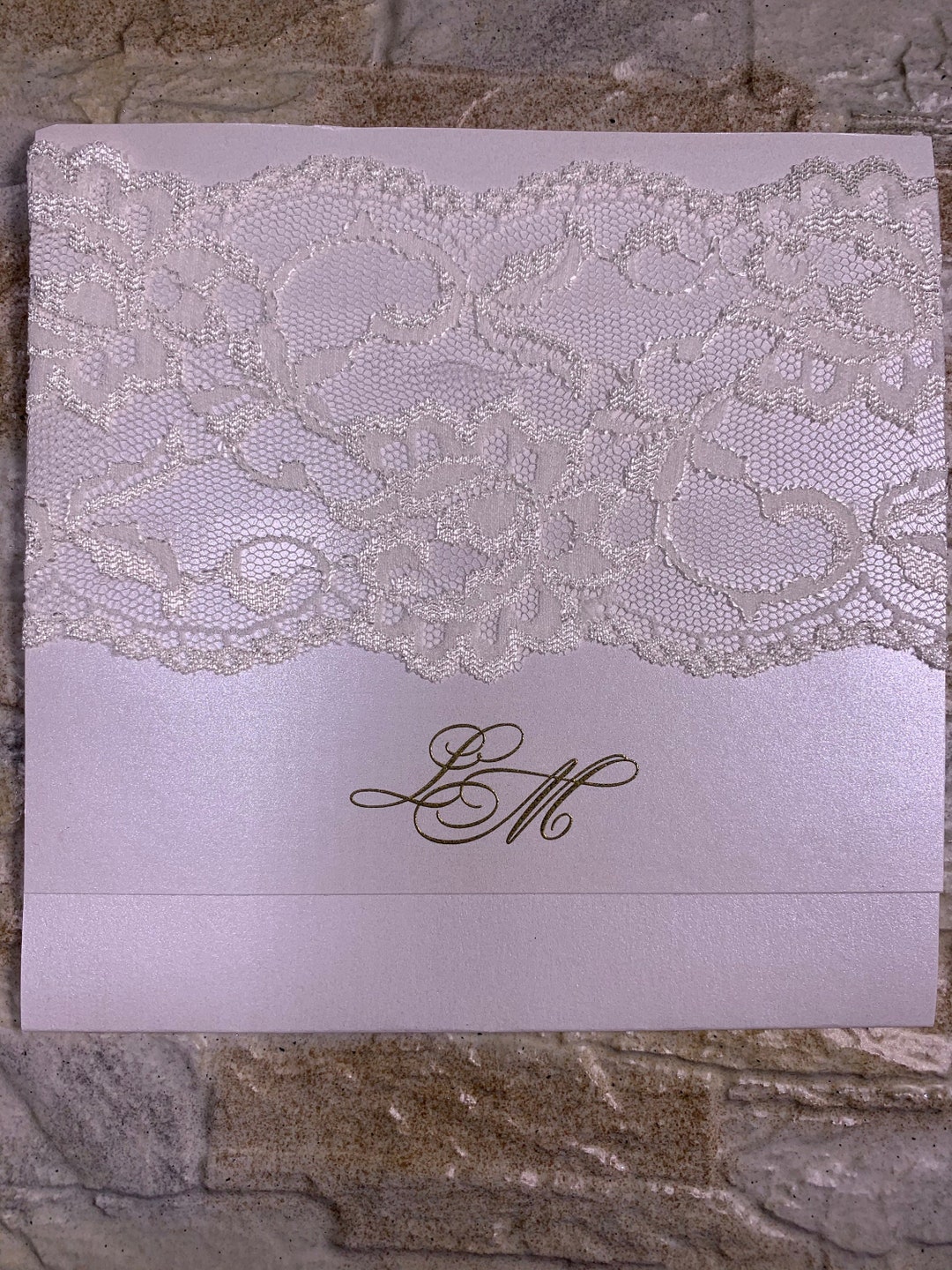 Lace Wedding Invitation Lace Invitation Lace Wedding - Etsy