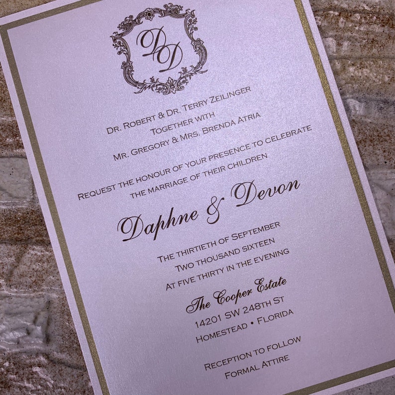 Royal Wedding Invitation Royal Invitation Royal Wedding - Etsy