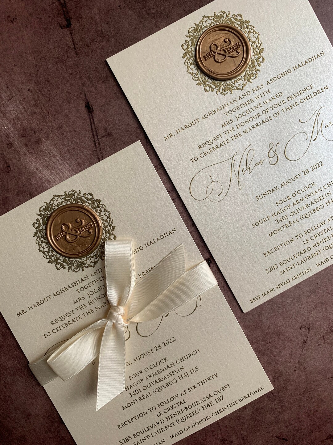 Wax Seal Wedding Invitations Wax Seal Invitations Wax Seal - Etsy