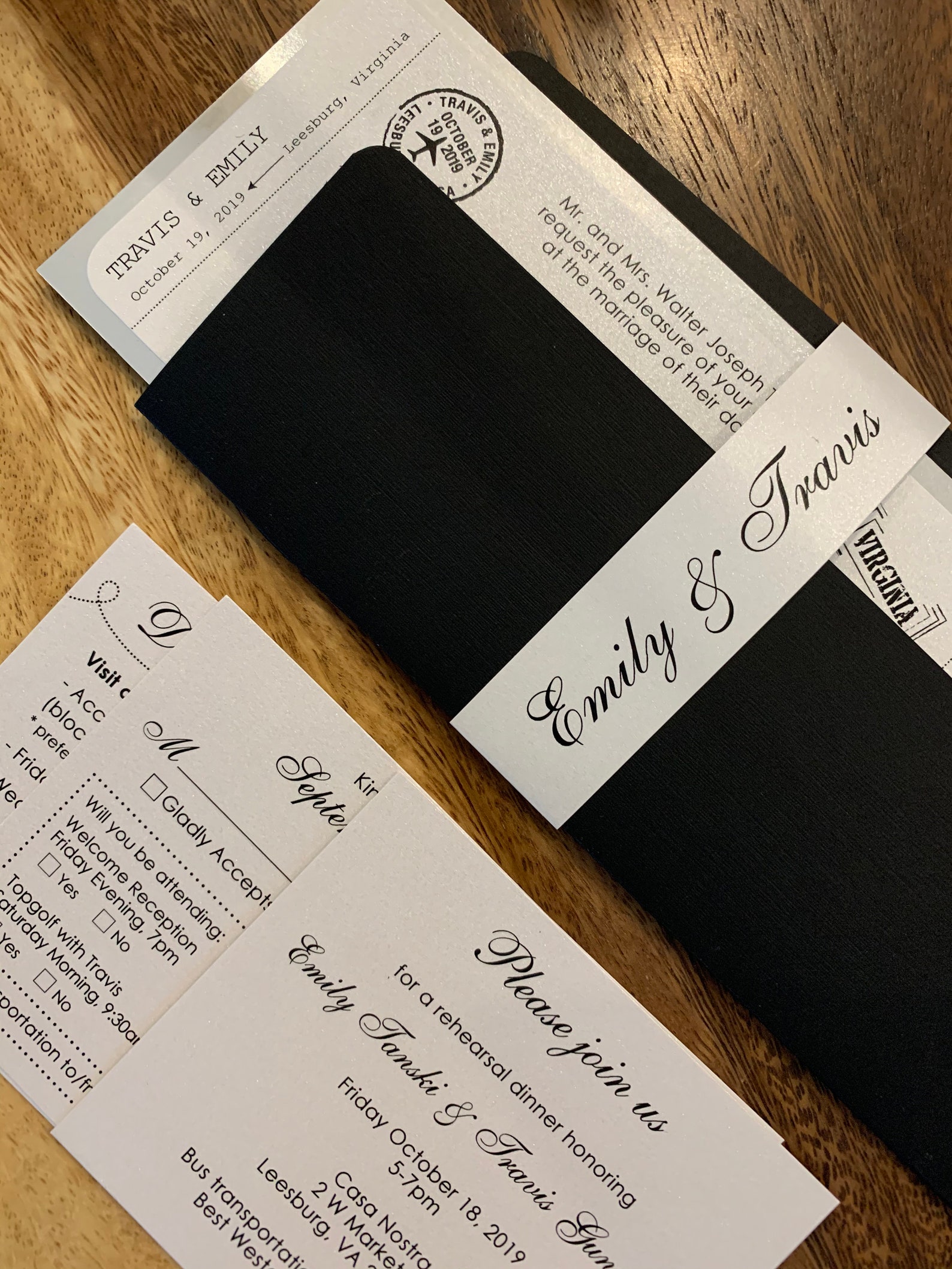 Airplane Ticket Invitations, Travel Invitation, Boarding Pass ...